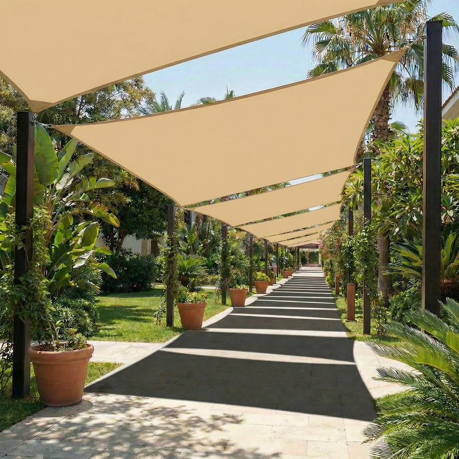 Large Heavy Duty Waterproof Sun Shade Sail – KGORGE Store