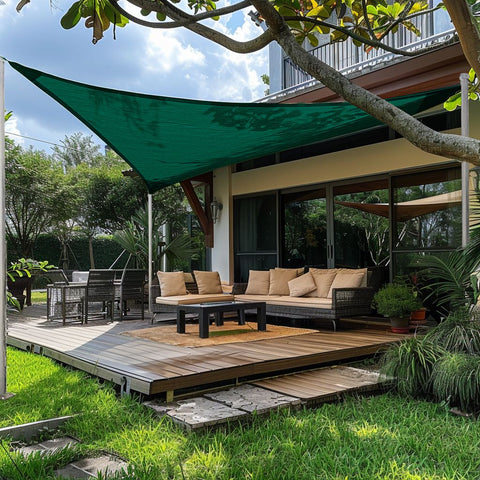 Custom Triangular Shade Sail High Quality – KGORGE Store